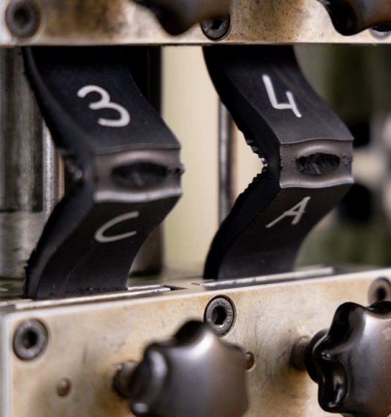 Dynamic properties of rubber