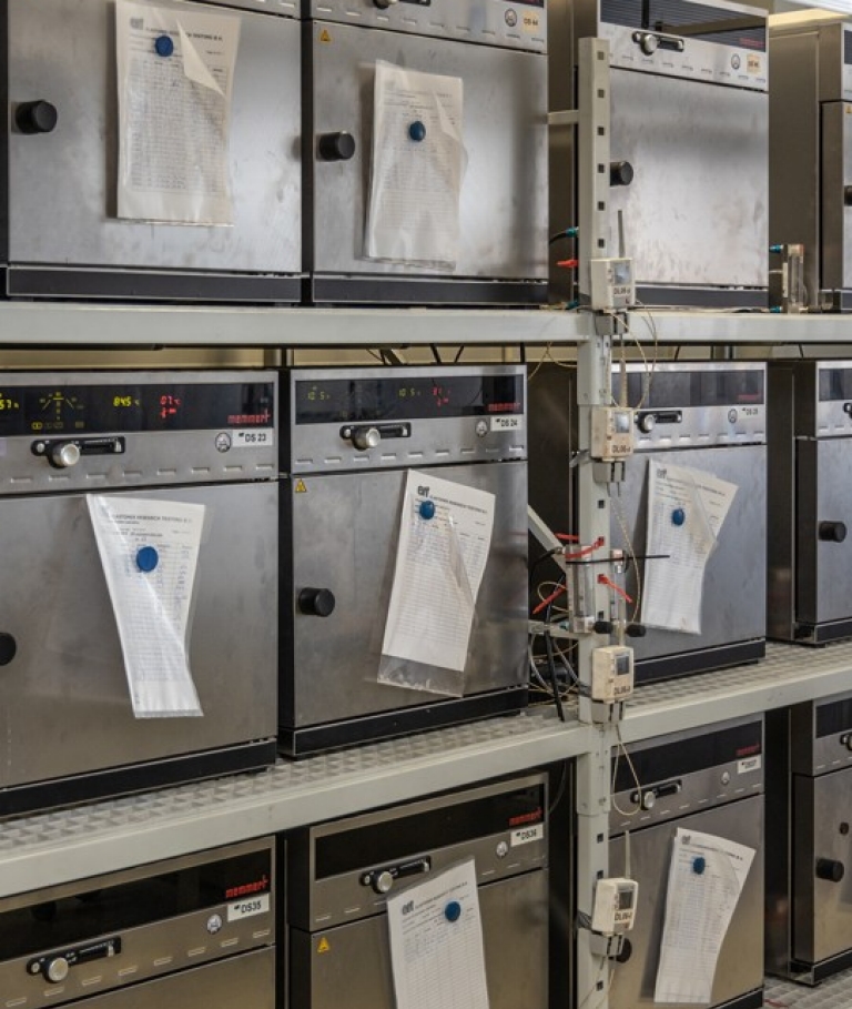 Environmental and/or ageing impact on rubber