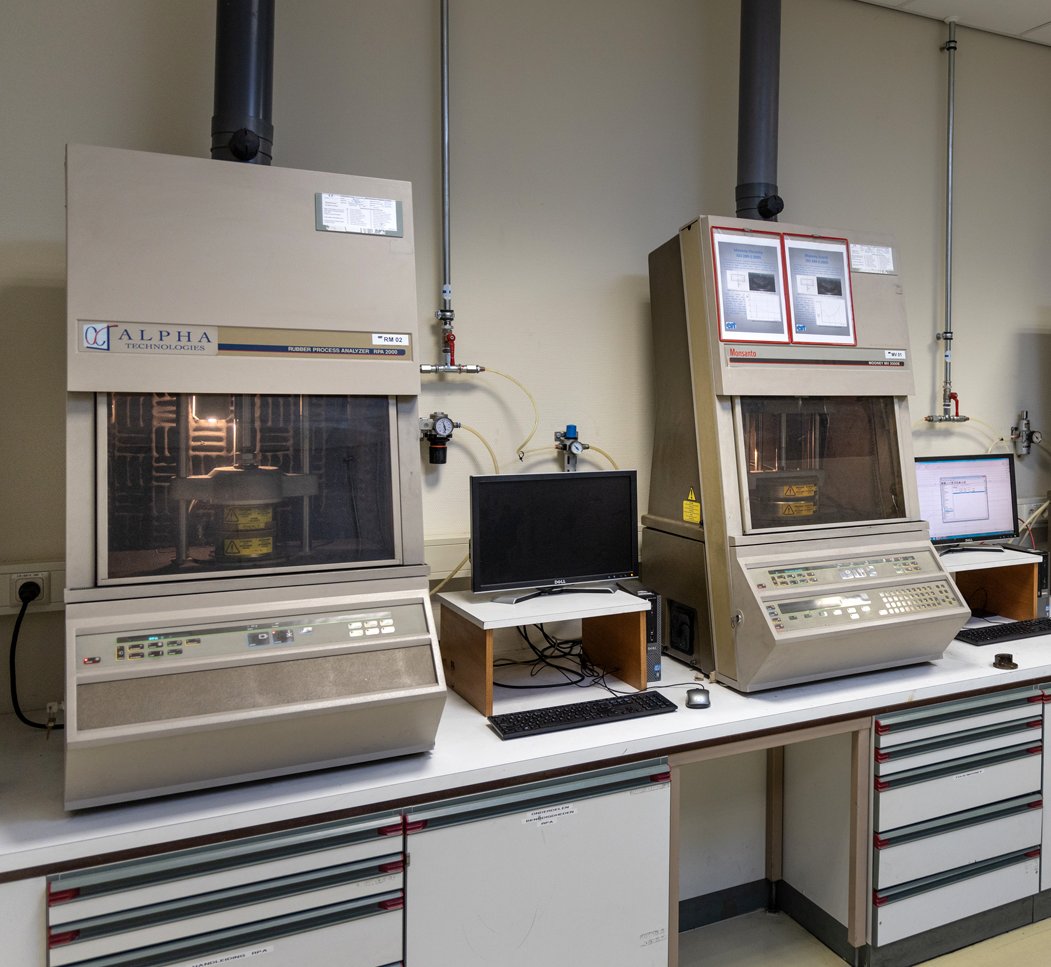 Tests on unvulcanised rubber